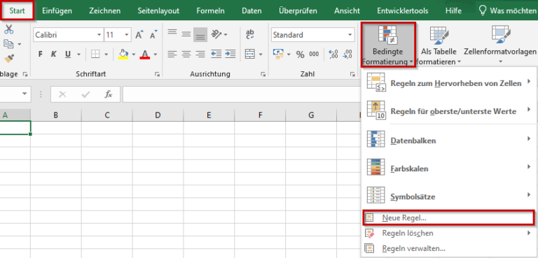 Excel bedingte Formatierung - Office-Lernen.com