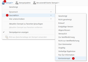 Digitalen Stempel zur einer PDF-Datei hinzufügen und ausfüllen - Office ...