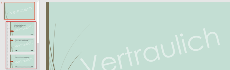 Wasserzeichen zu PowerPoint Präsentation hinzufügen - Office-Lernen.com